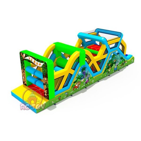 Animal inflatable obstacle course for kids - Ruichen Inflatables