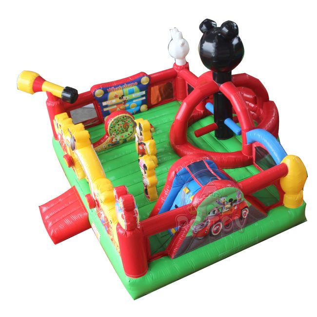 Mickey theme amusement park inflatable bouncer - Ruichen Inflatables