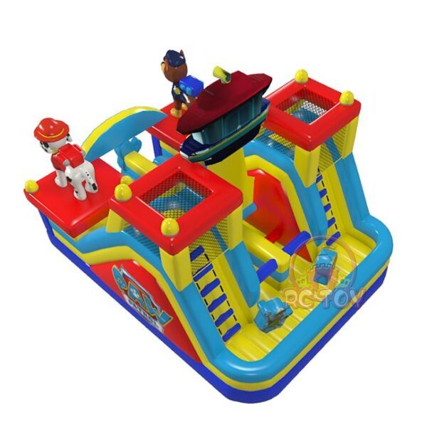 Commercial Paw Patrol Bouncer Obstacle Course - Ruichen Inflatables ...