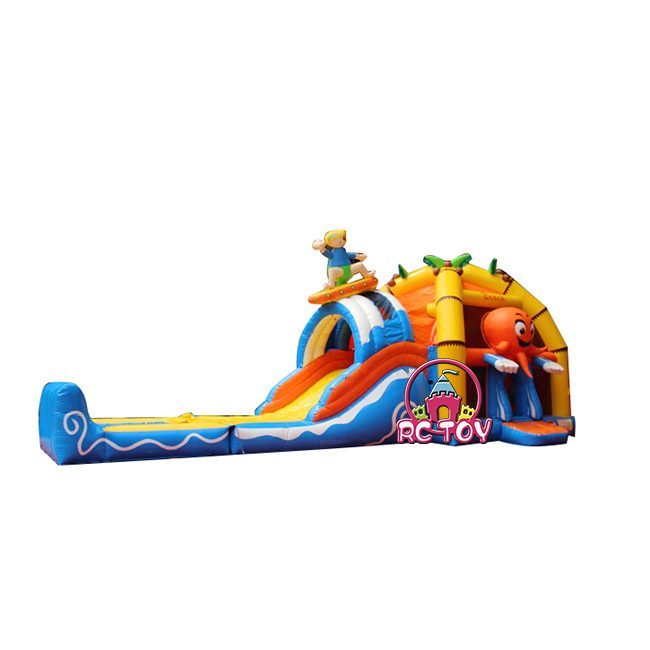 Beach Inflatable Combo With Water Slide - Ruichen Inflatables