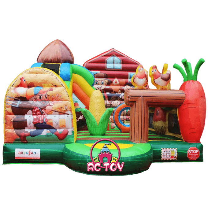 Farm Inflatable Playground for Kids - Ruichen Inflatables