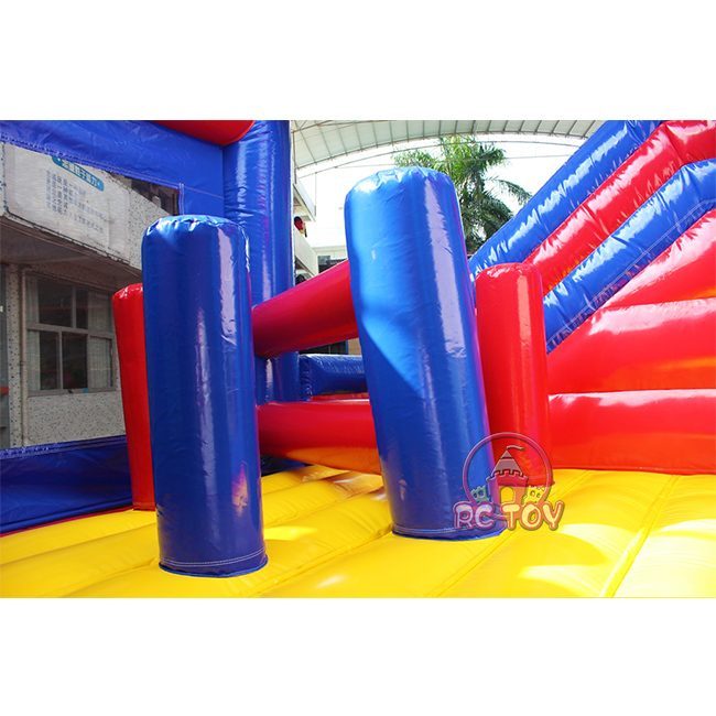 Spider-Man Inflatable Jumping Castle with Slide - Ruichen Inflatables ...