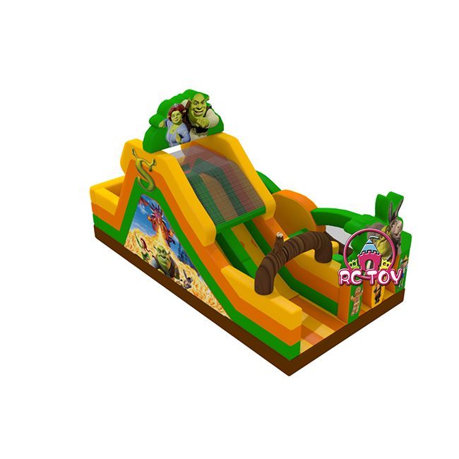 Shrek Inflatable Obstacle Course - Ruichen Inflatables