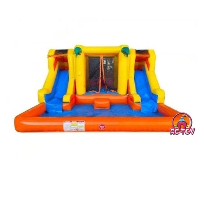 Commercial Splash Water Slide - Ruichen Inflatables | Commercial ...